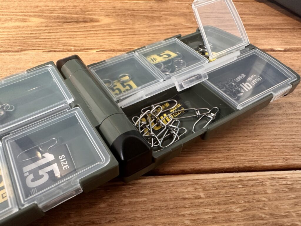 釣り用スナップの収納にVS355を購入したら最高だった | TSURI TECH
